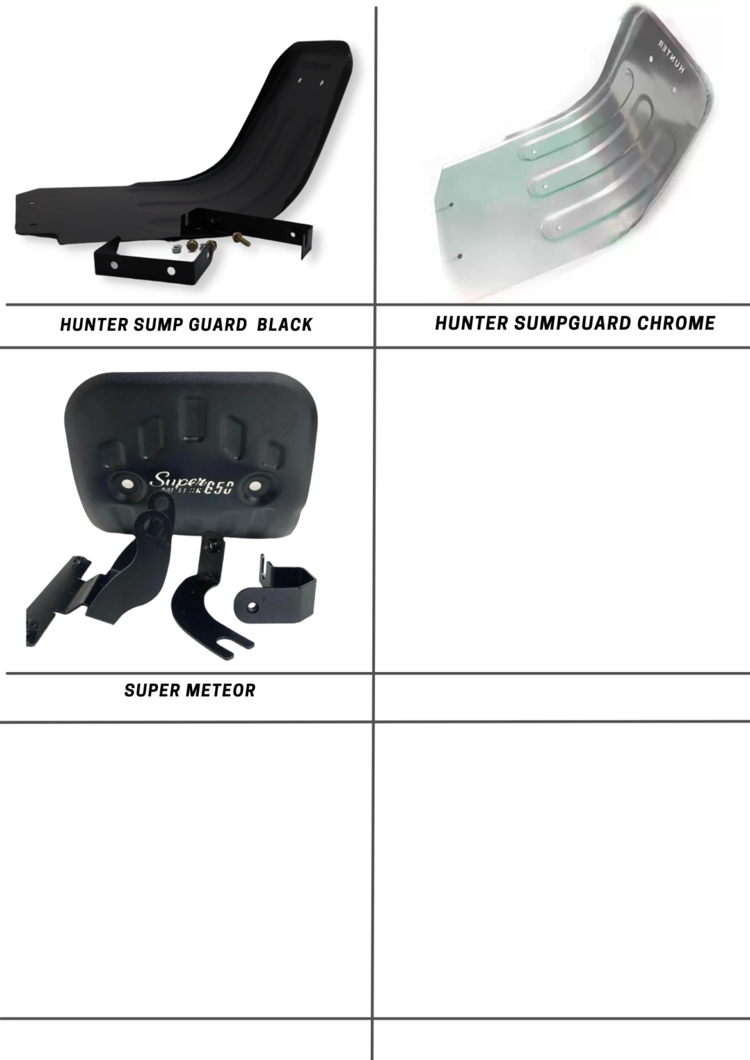 SUMP GUARDS / ENGIN GUARDS – billabling